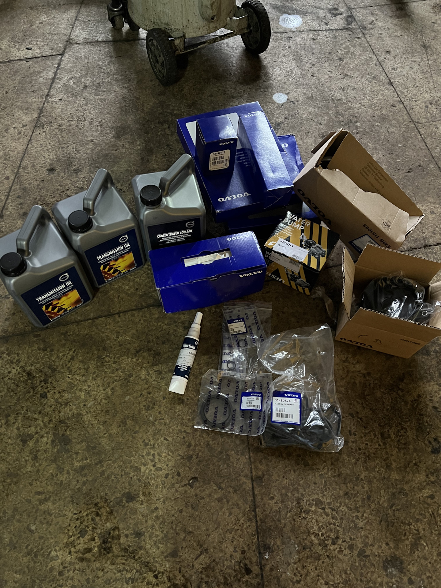 ГРМ, ТО, Масло АКПП, Антифриз, Клапанная, Выпуск — Volvo V90 (2G), 2 л ...