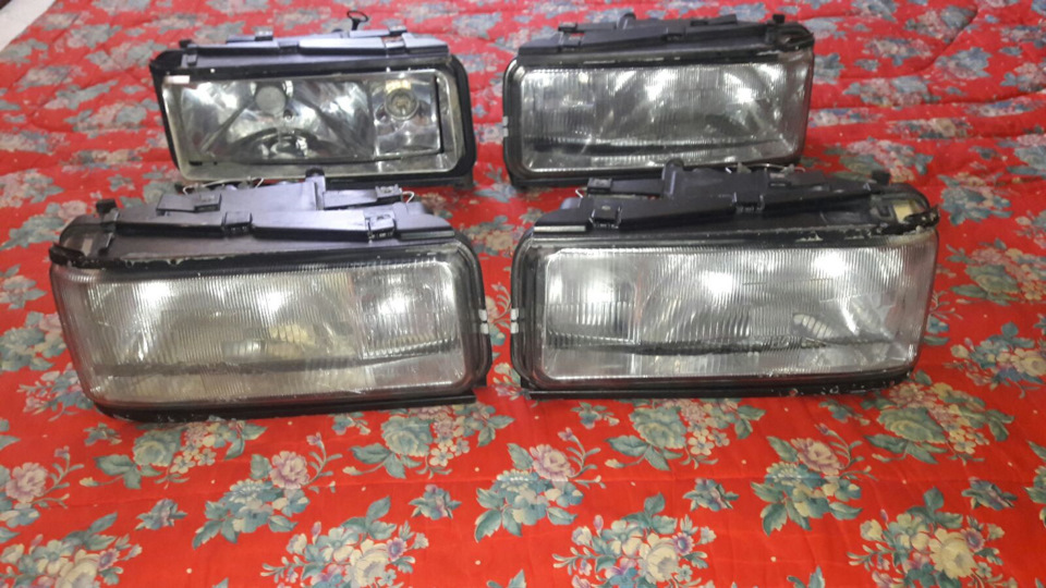 Фары AUDI 200 — Audi 200 (C3), 2,2 л, 1989 года | мойка | DRIVE2