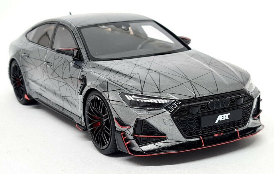 GTSpirit 1/18 Audi RS7-R ABT C8 2020 Color: Daytona grey pearl … | Фото на DRIVE2.RU