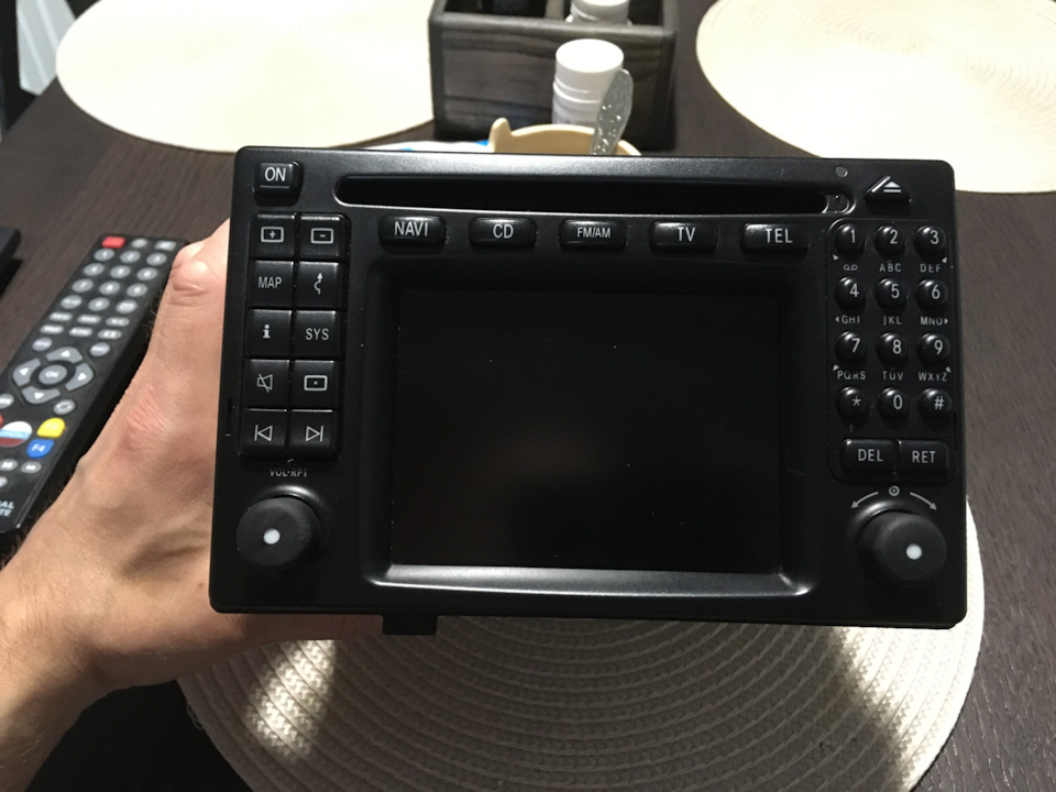 Comand 2.0 вместо Alpine ra-4210 — Mercedes-Benz M-Class (W163), 3,2 л ...