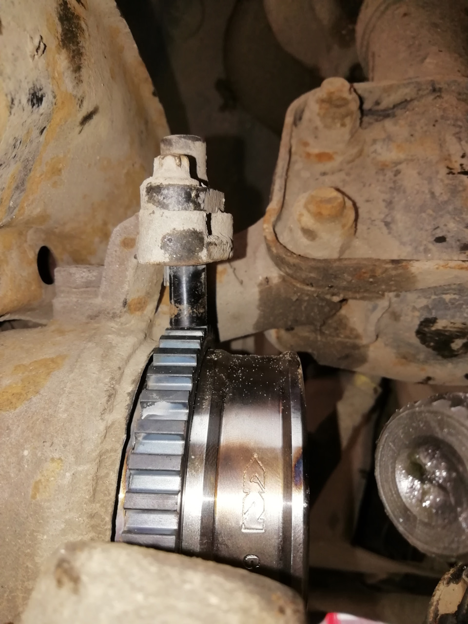Замена наружнего шруса. Шрус GKN+установка ротора abs. — Lada Гранта ...