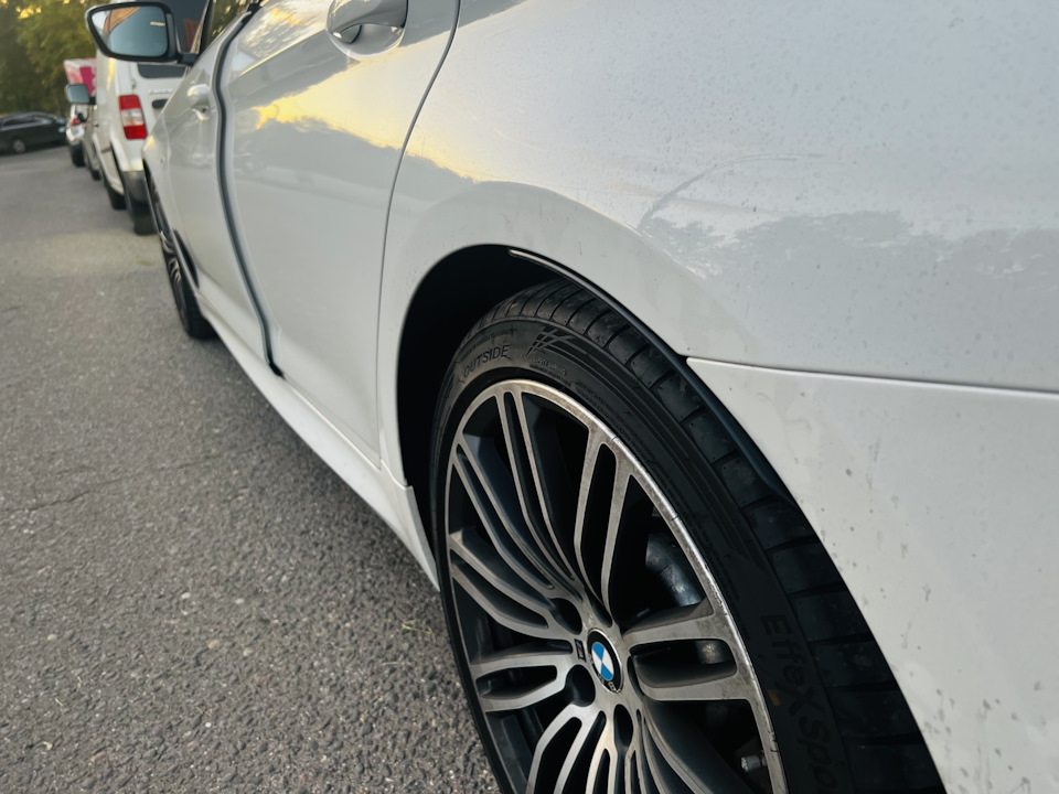 Локеры на арки — BMW 5 series (G30), 2 л, 2018 года | своими руками ...