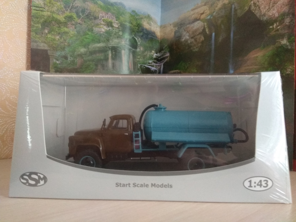 Ассенизационная машина АНМ-53 (53А), SSM, 1:43. — DRIVE2