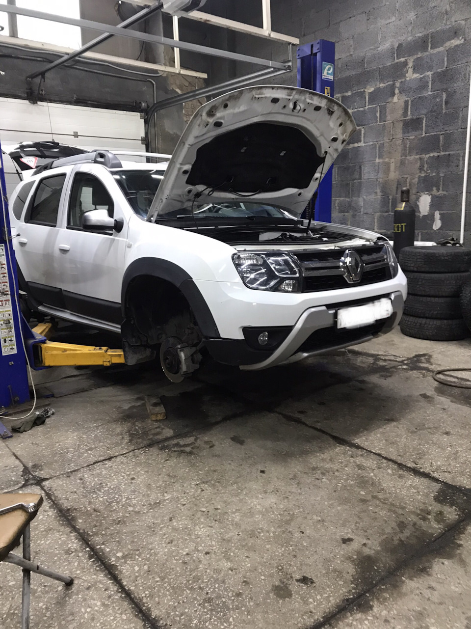 Ремонт подвески — Renault Duster (1G), 1,5 л, 2017 года | визит на ...