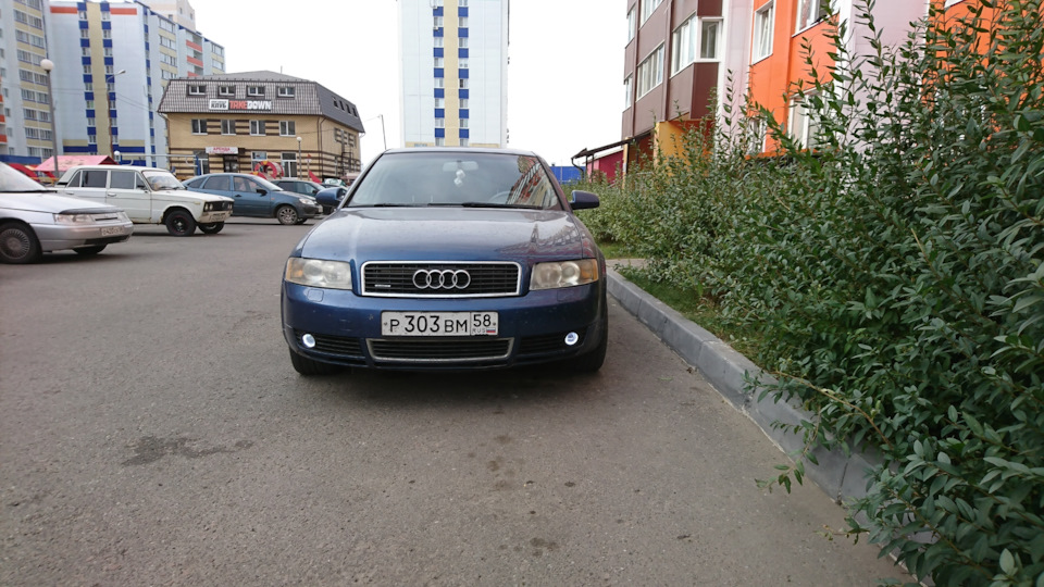 ДХО в ПТФ — Audi A4 (B6), 1,8 л, 2004 года | своими руками | DRIVE2