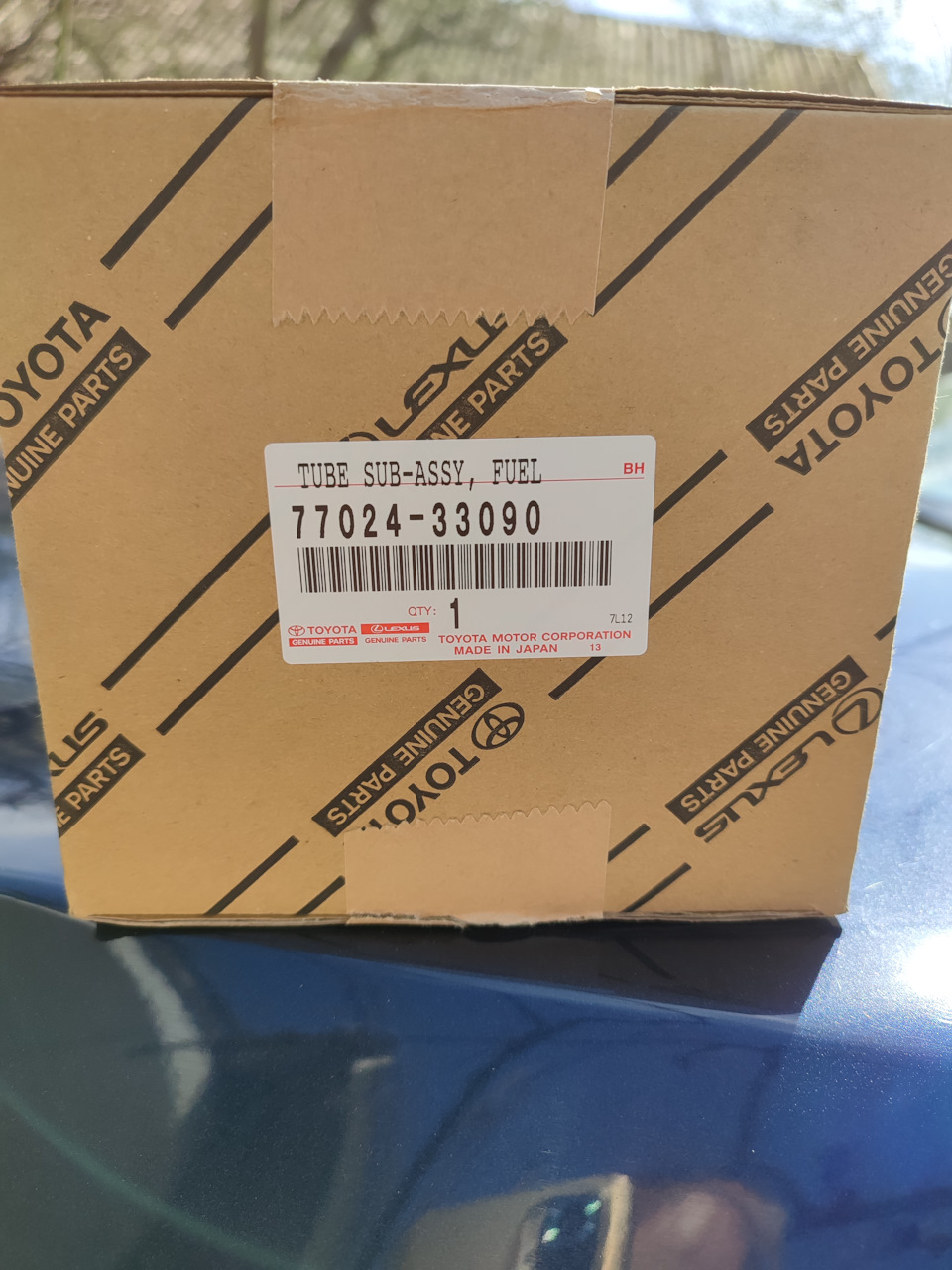 7702433090 Фильтр топливный Toyota Camry TOYOTA LEXUS | Запчасти на DRIVE2