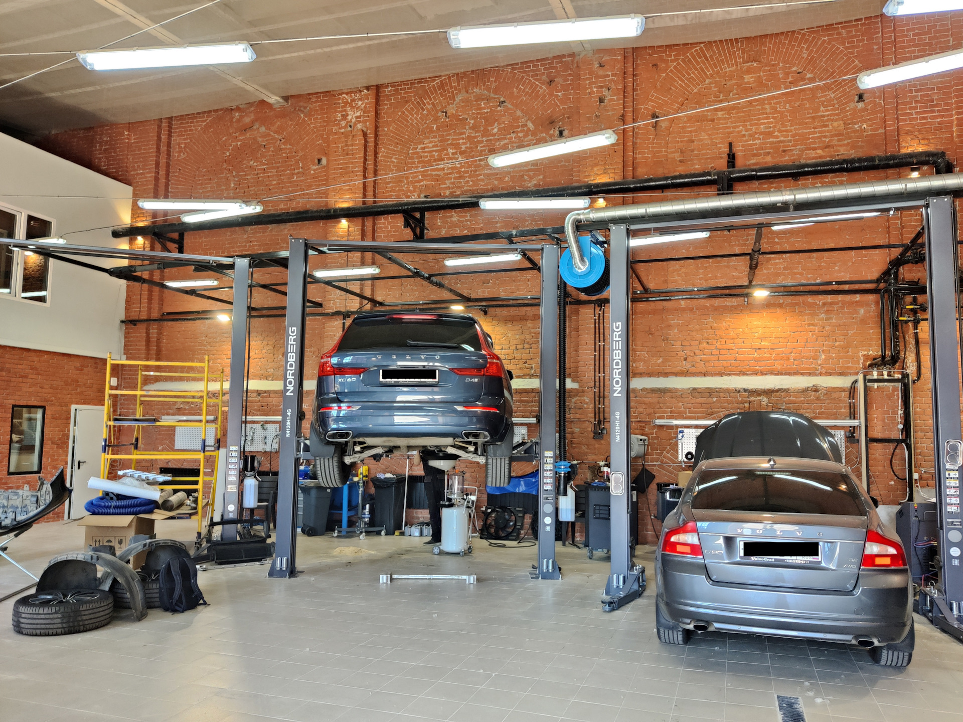 Ремонт системы кондиционирования, антифриз, масло в муфте — Volvo XC60 ...