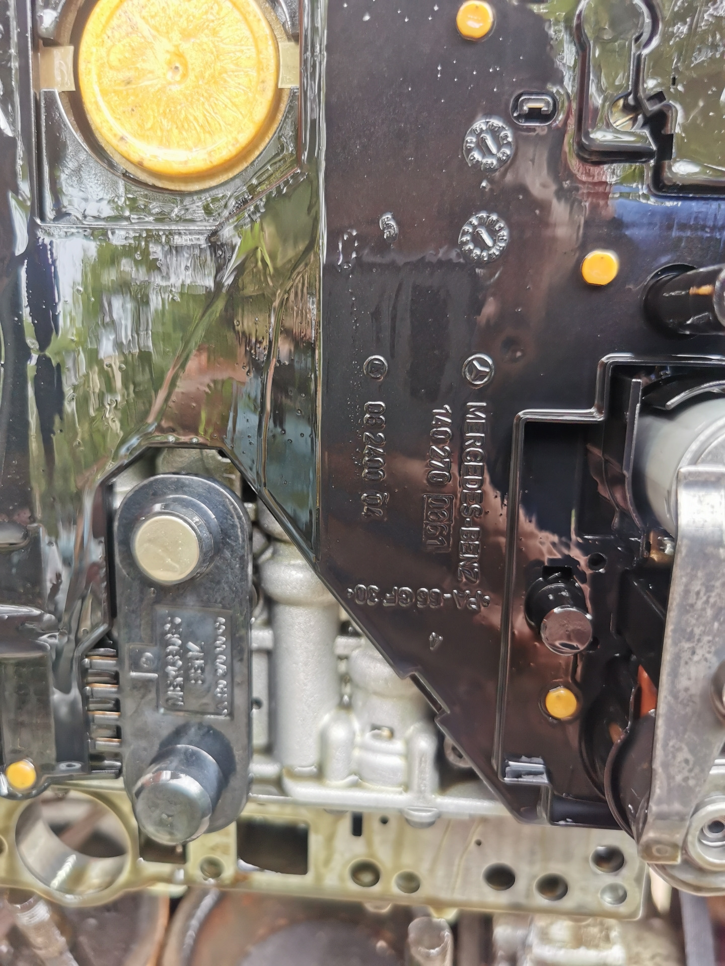 Частичная замена масла и чистка гидроблока — Mercedes-Benz CL 55 AMG ...