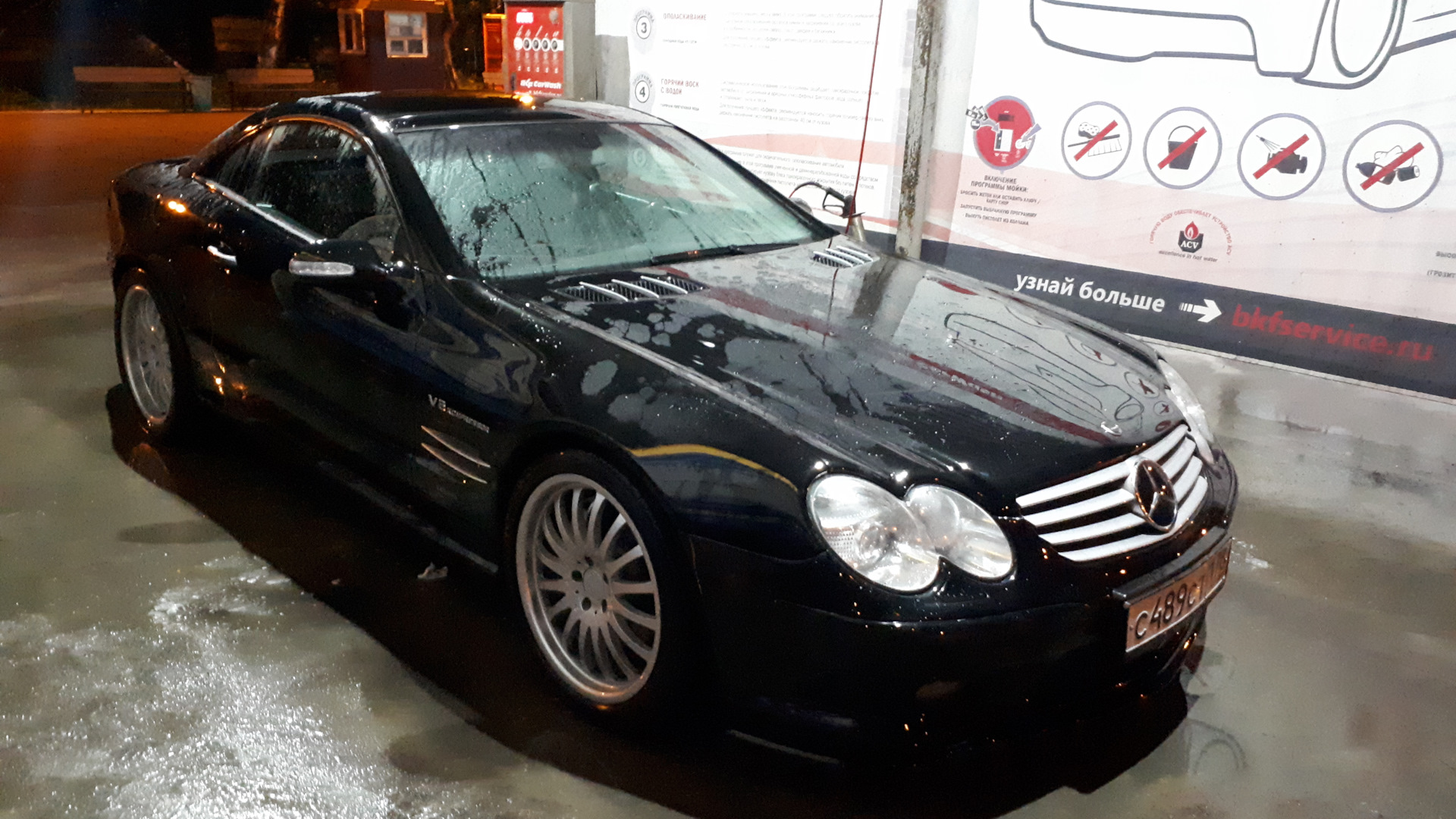 Mercedes-Benz SL 55 AMG (R230) 5.4 бензиновый 2002 | Carlsson RS на DRIVE2