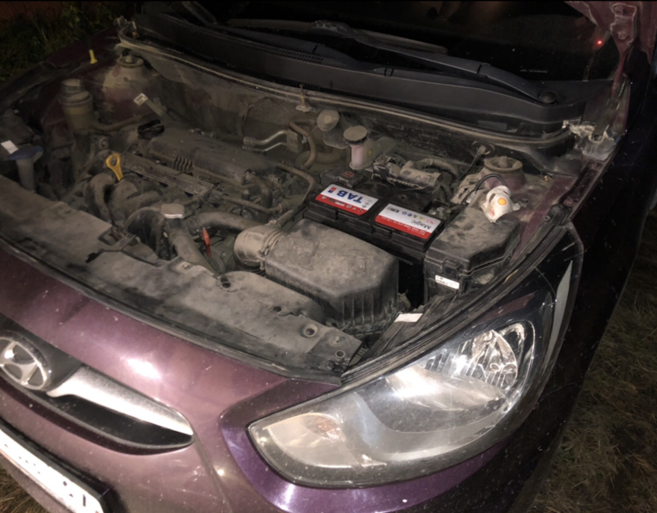 Колодки, масло, фильтра — Hyundai Solaris, 1,4 л, 2011 года | запчасти ...