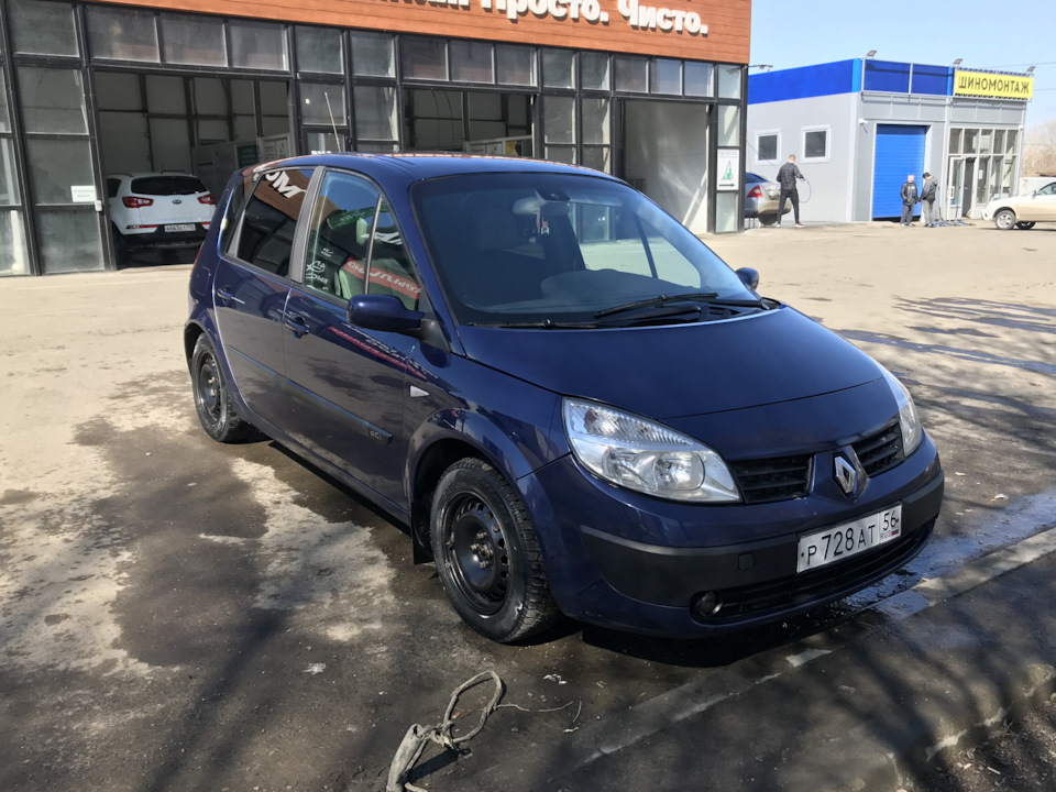 Летние колёса — Renault Scenic II, 1,5 л, 2003 года | колёсные диски ...