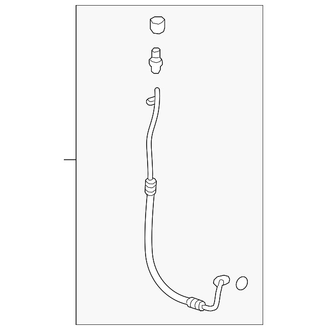 977622W801 Шланг кондиционера 2W800 KIA HYUNDAI | Запчасти на DRIVE2