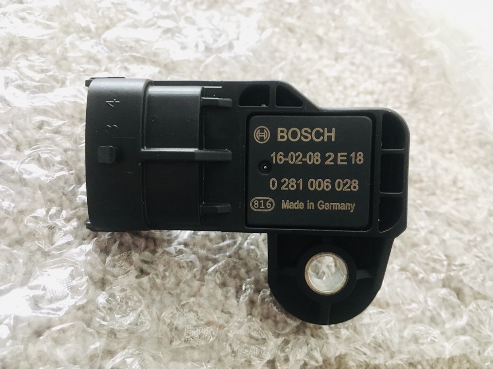 0281006028 Датчик давления наддува BOSCH | Запчасти на DRIVE2