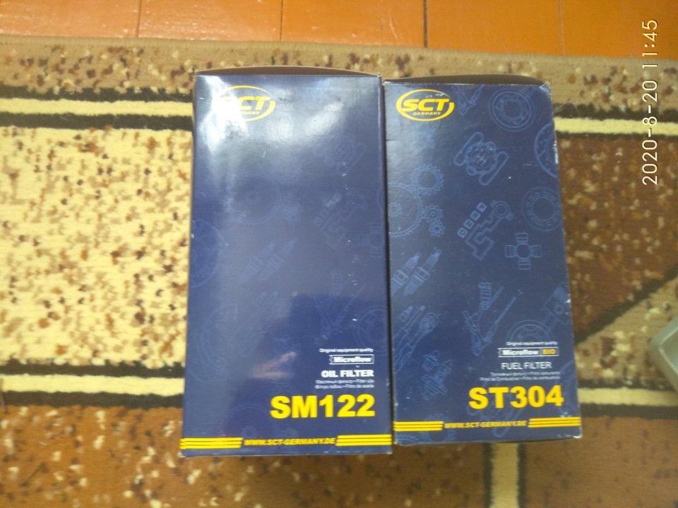 SM122 Масляный фильтр SCT | Запчасти на DRIVE2