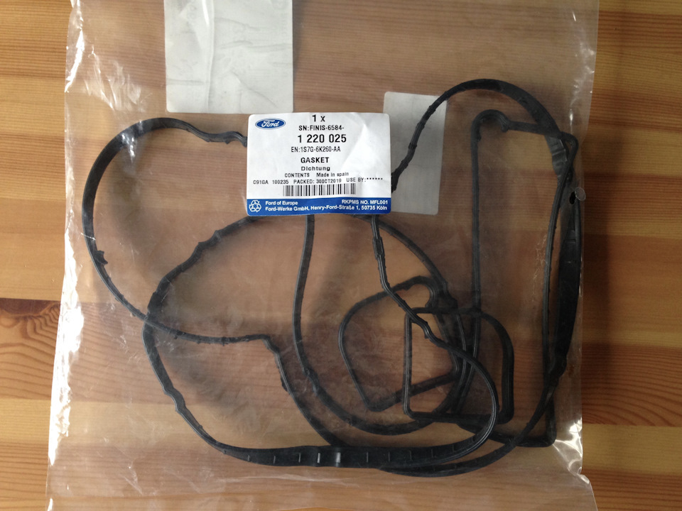1S7G6K260AA ПРОКЛАДКА, КРЫШКА ГОЛОВКИ ЦИЛИНДРА Ford | Запчасти на DRIVE2