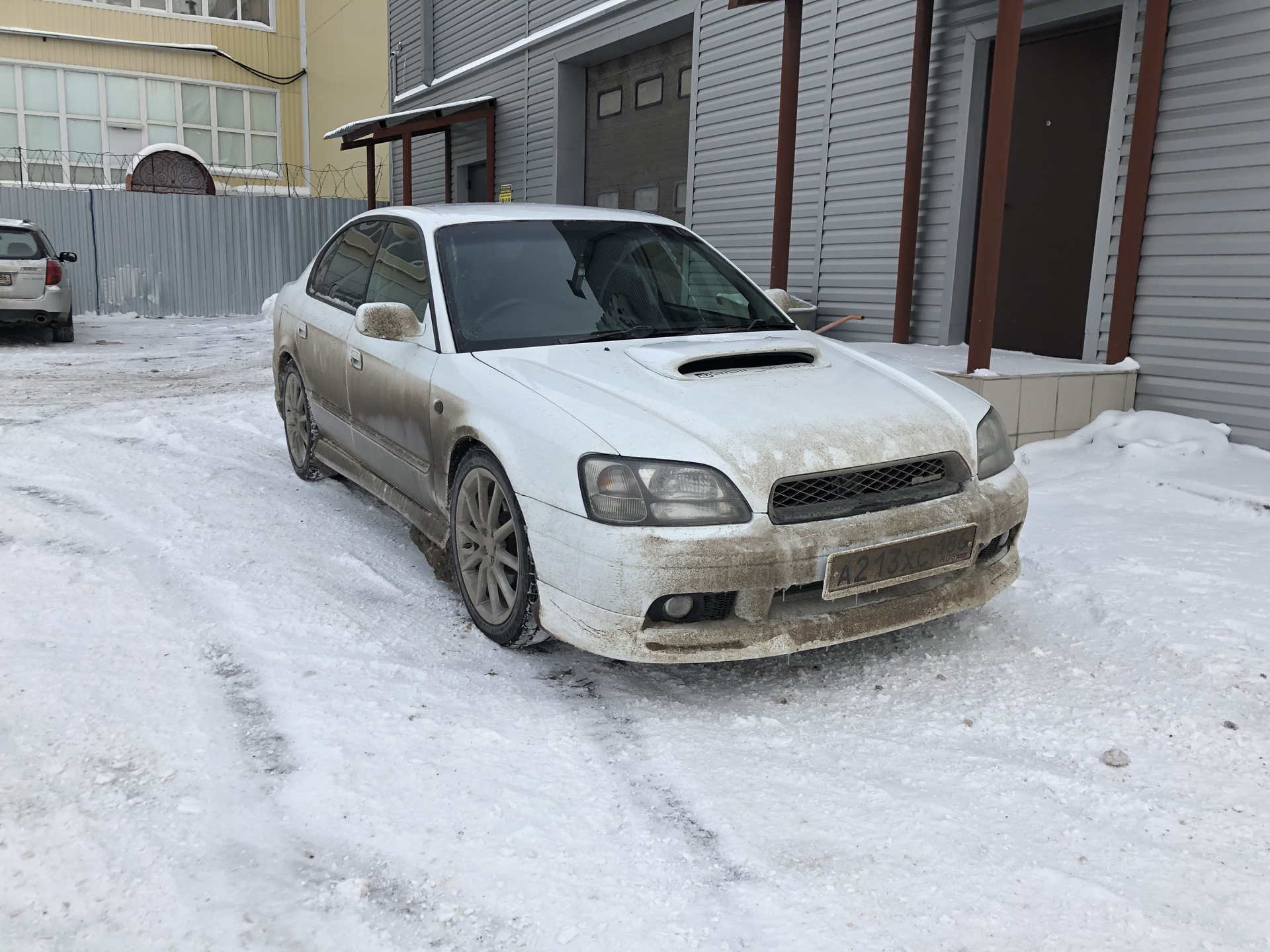 Новая губа, которая мне не нравится )) — Subaru Legacy (BE/BH/BT), 2 л ...