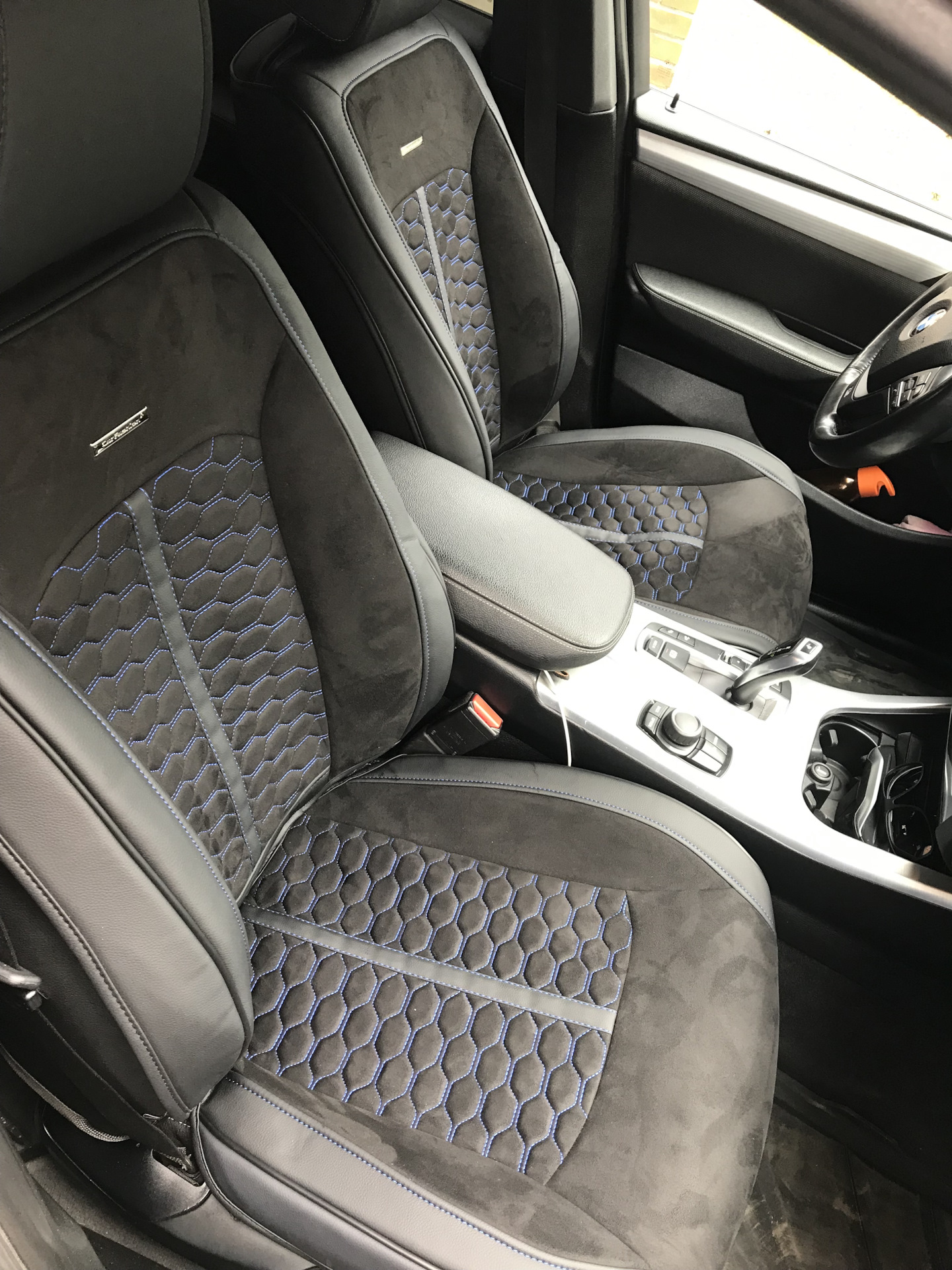 Накидки на сидения — BMW X3 (F25), 2 л, 2015 года | аксессуары | DRIVE2