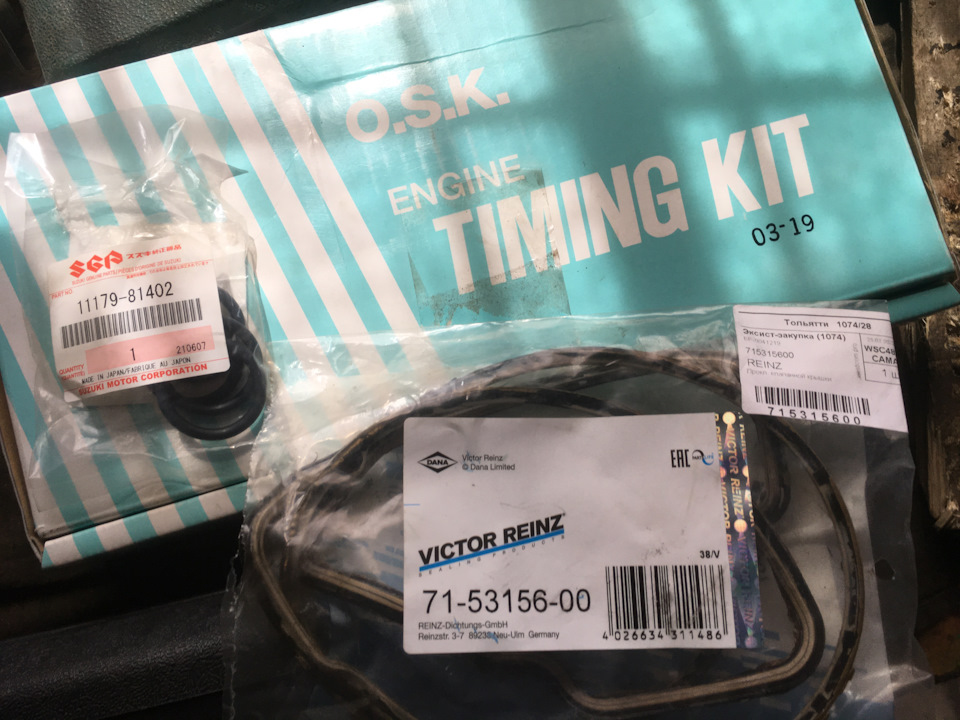 ТО 1.6. Замена привода ГРМ — Chevrolet Tracker II, 2 л, 2000 года ...