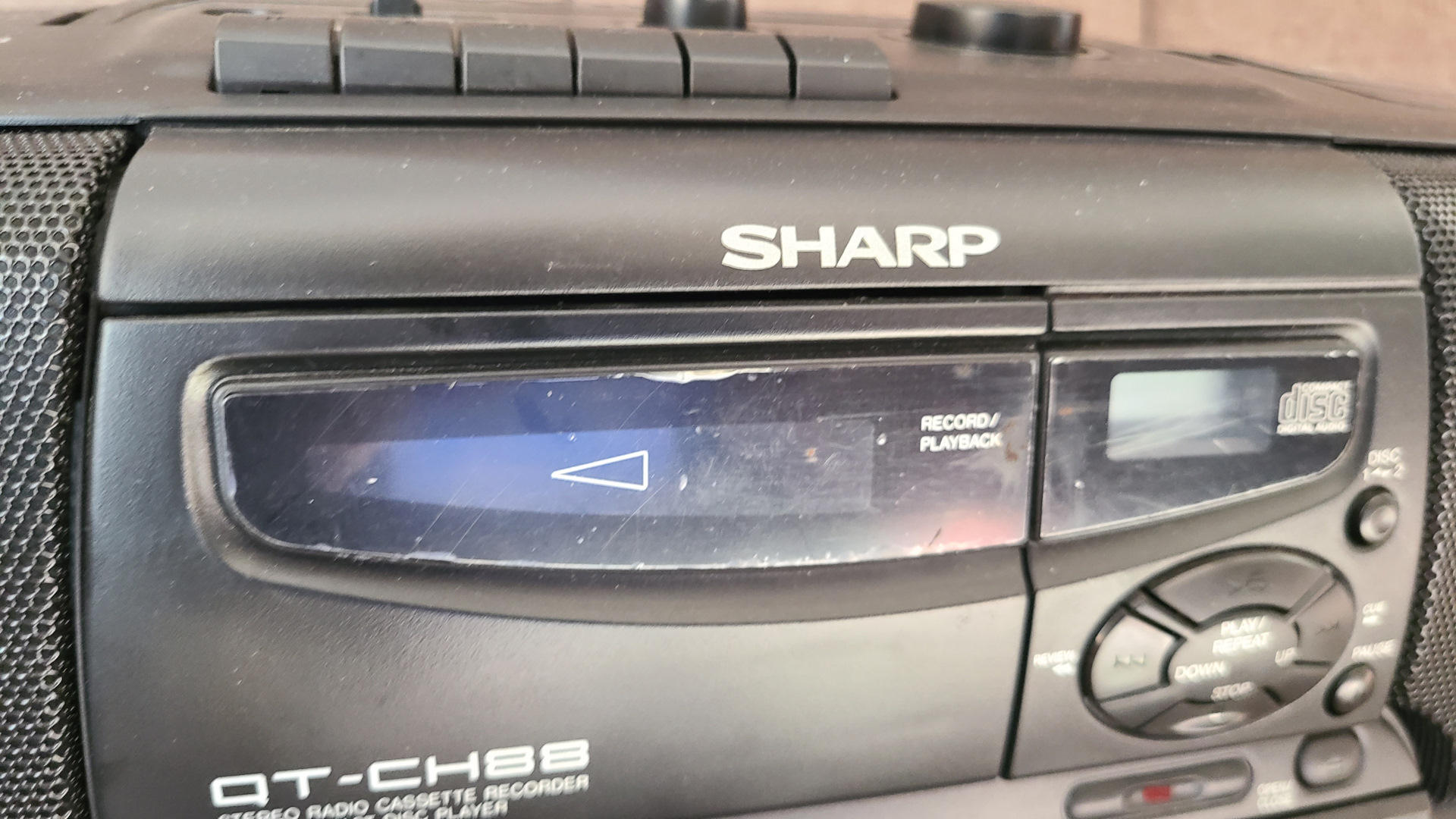 ещё игрушка в коллекции. SHARP QT-CH88 Twin CD — Сообщество «Клуб Почитателей Кассетных ...