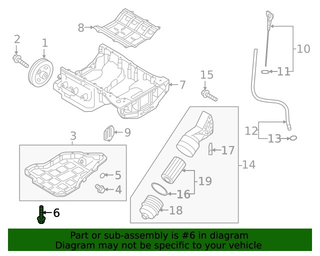 2151635010 БОЛТ М8 KIA HYUNDAI | Запчасти на DRIVE2