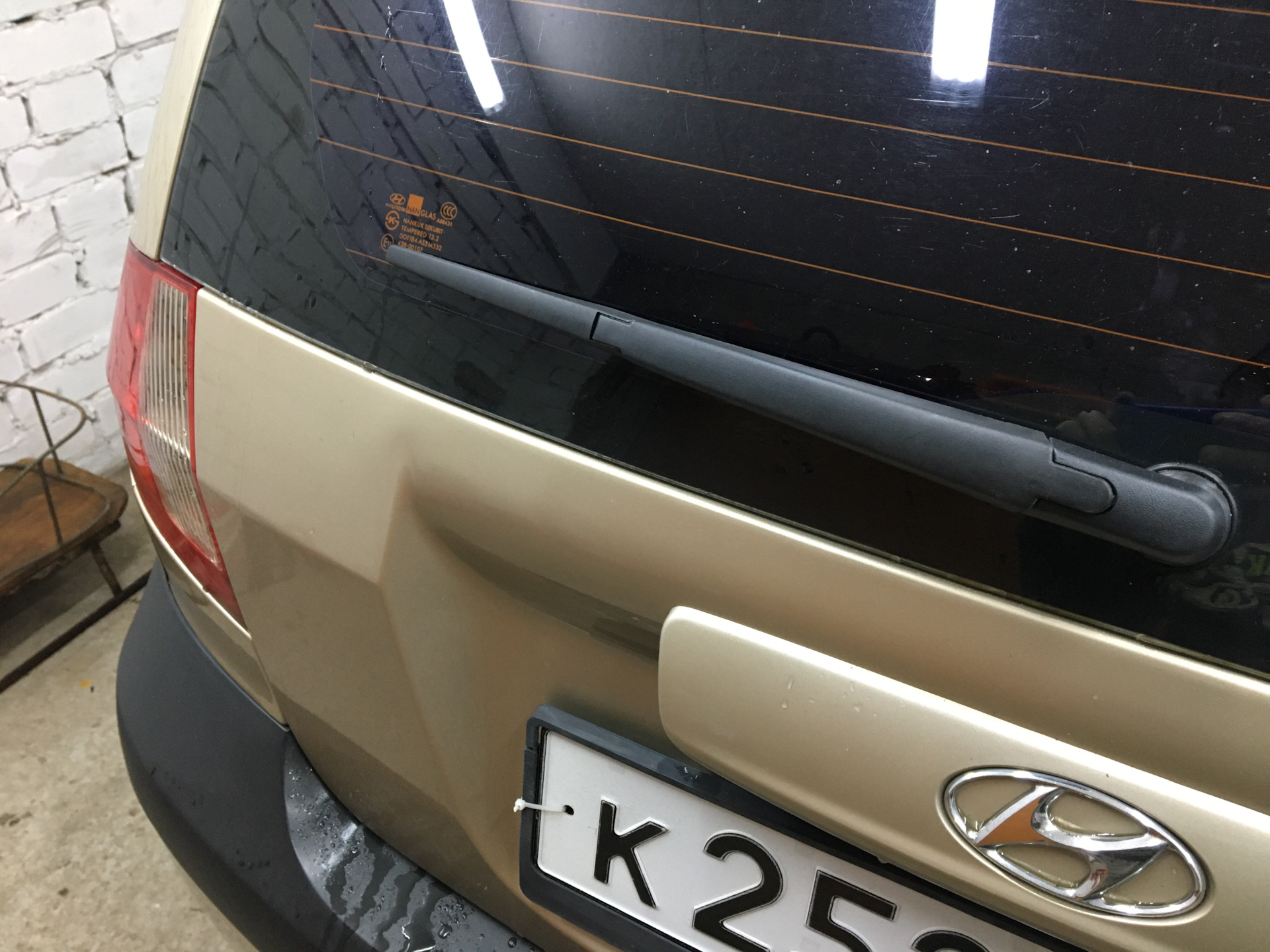 Задний дворник — Hyundai Getz, 1,4 л, 2006 года | другое | DRIVE2