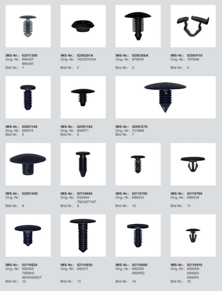 Крепёж CITROEN, PEUGEOT — Citroen C4 (1G), 1,6 л, 2005 года | просто ...