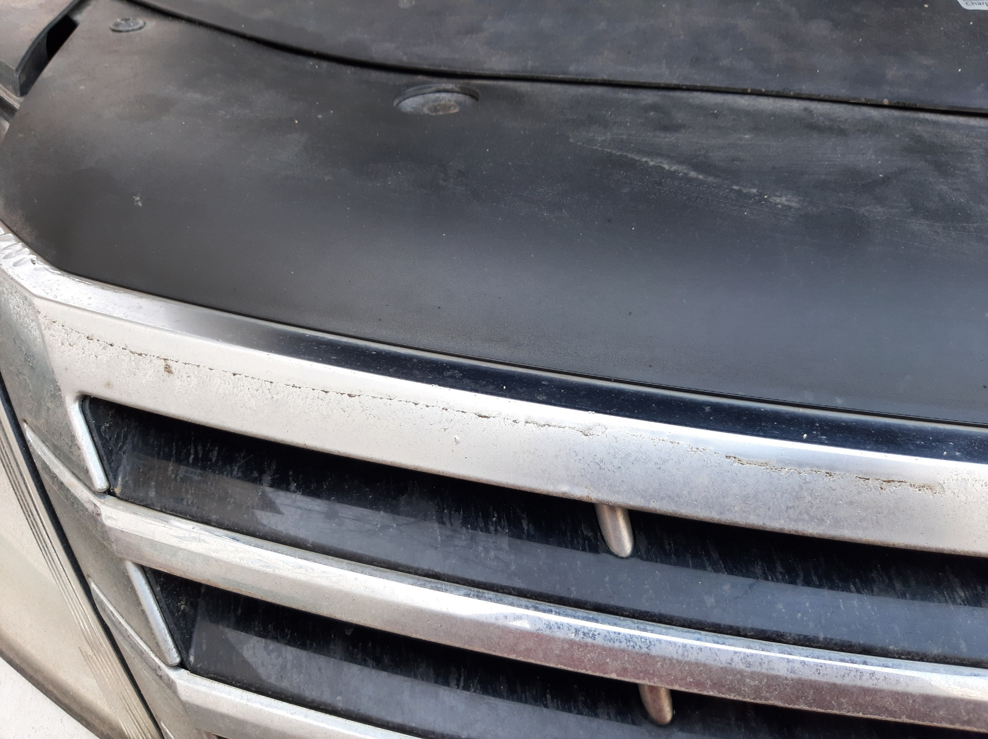 Уплотнительная резинка капота — Volkswagen Passat CC, 1,8 л, 2012 года ...