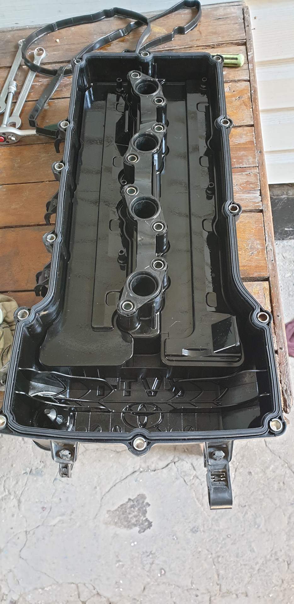 Замена прокладки клапанной крышки — Toyota Land Cruiser Prado 150 ...