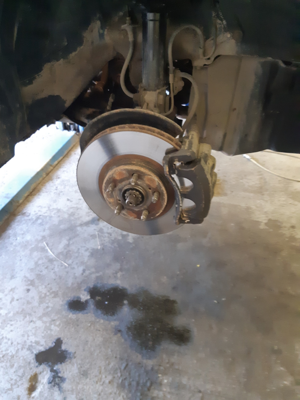 Замена передних тормозных дисков на перфорированые и т.д. — Toyota ...