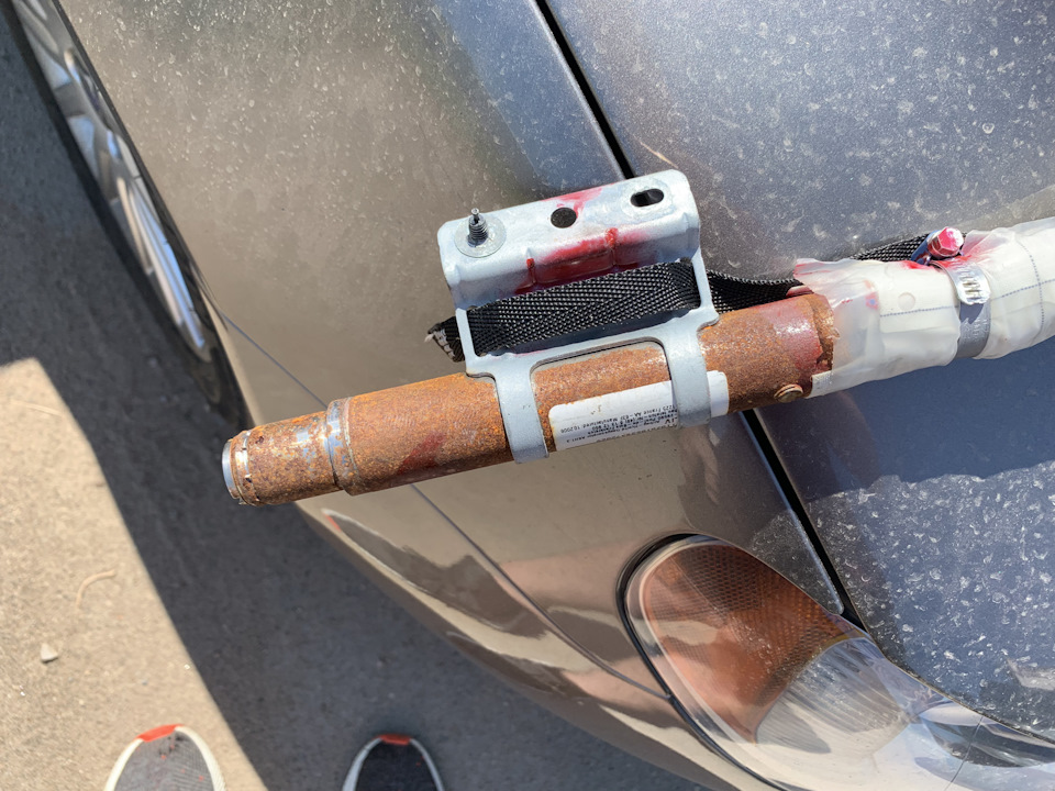 Подушки безопасности. Реставрация кожи.Часть 2. — Volvo S80 (2G), 2,5 л ...