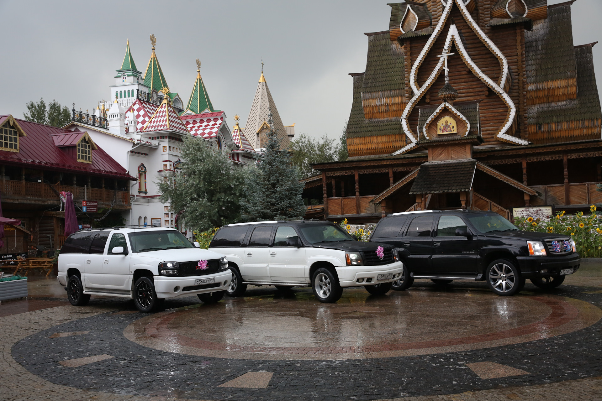 Трое из Измайлово! — GMC Yukon (GMT800), 6 л, 2004 года | встреча | DRIVE2