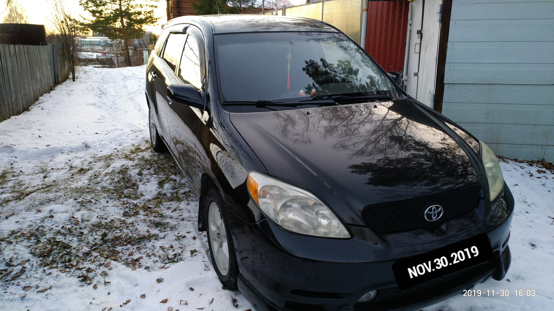 Toyota Matrix (1G) 1.8 бензиновый 2002 | Black label на DRIVE2