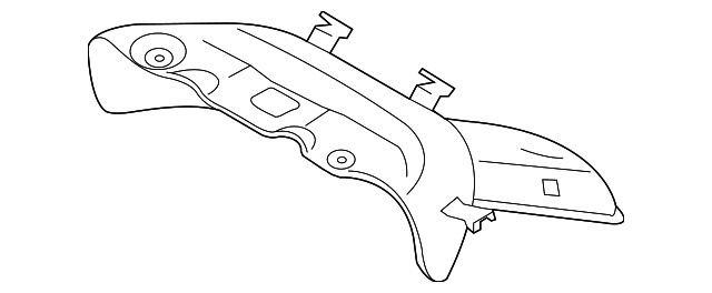 285252B600 Защитный кожух выпускного коллектора двигателя KIA HYUNDAI ...