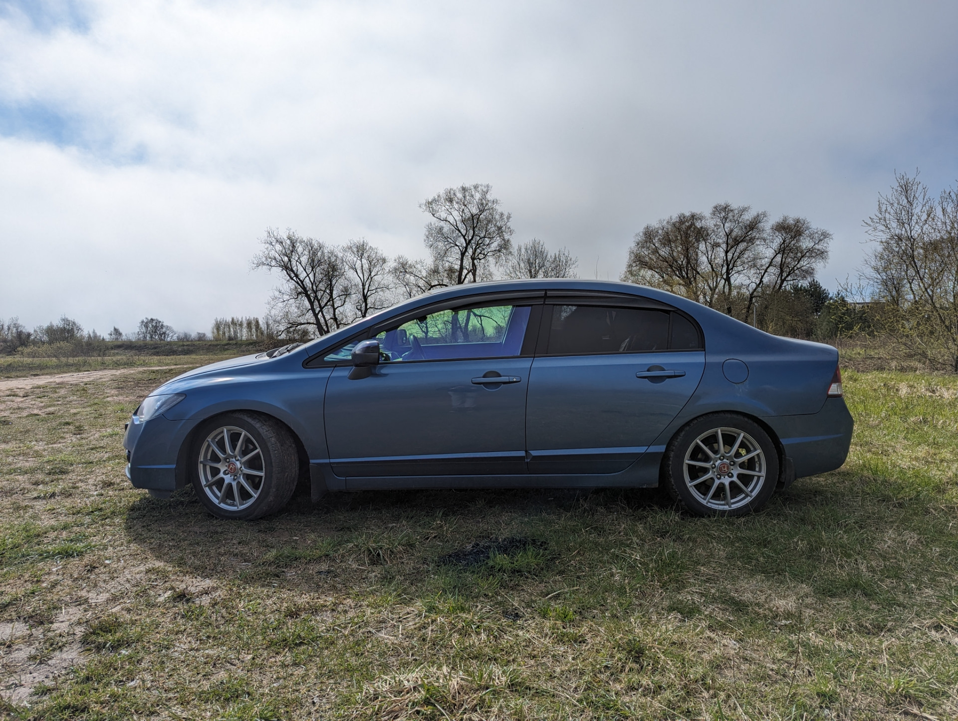 Доделал атермальную тонировку — Honda Civic 4D (8G), 1,8 л, 2010 года ...