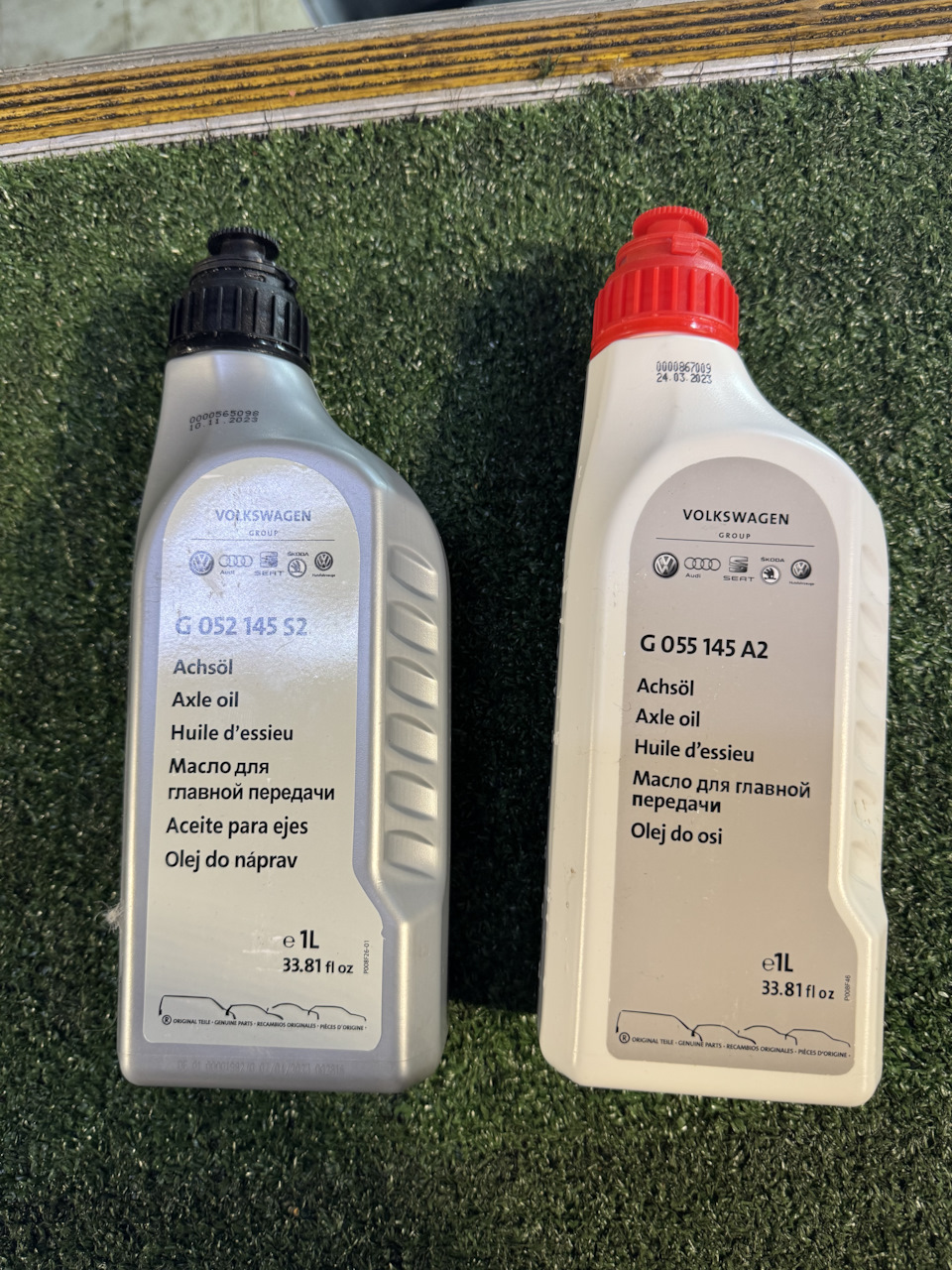 ‼️Подделка масла в раздатку, в редуктор — Audi Q7 (2G), 3 л, 2017 года ...