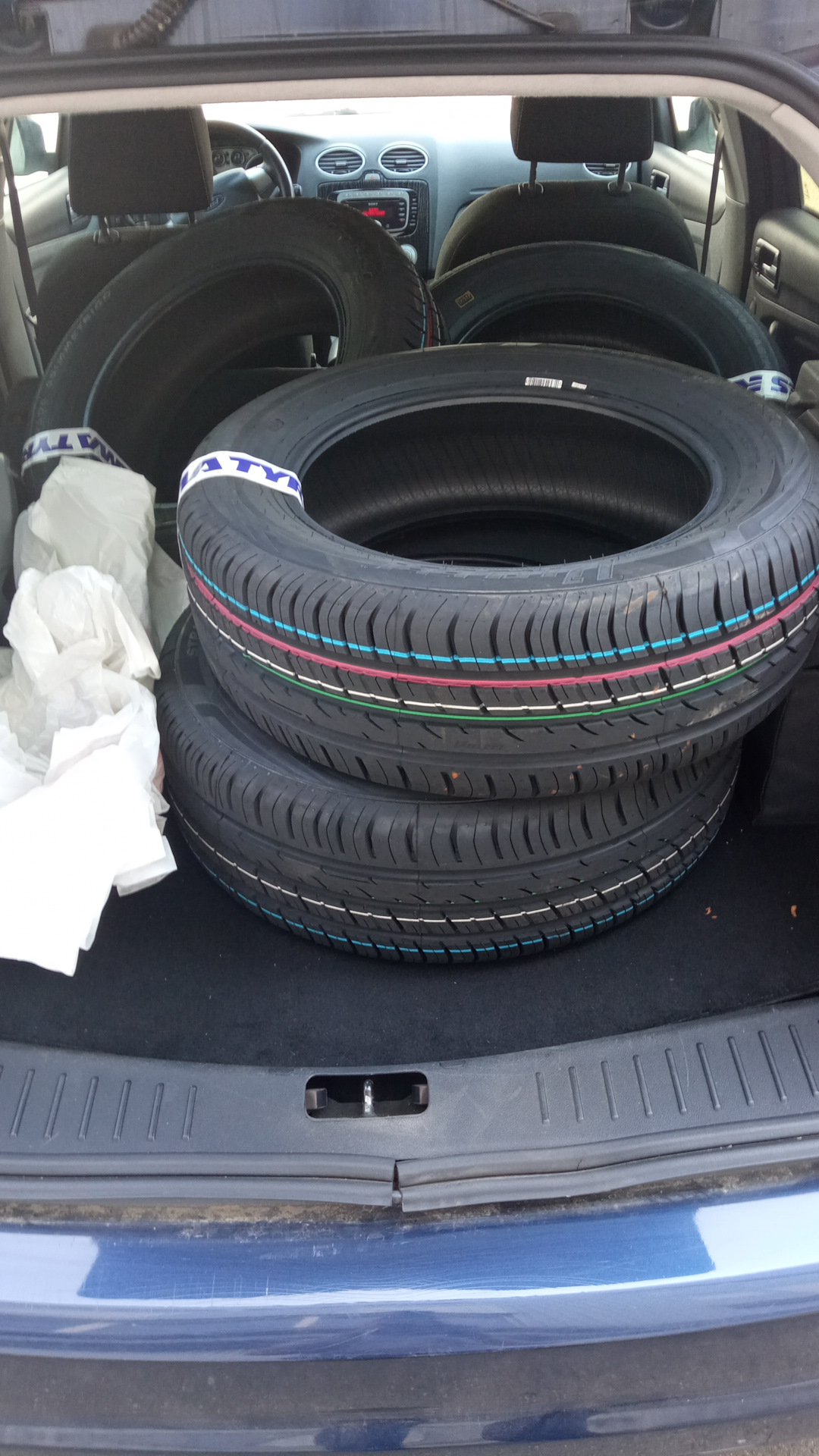 летняя Viatti Strada Asimmetrico v-130 205-60 R16 — Ford Focus ...