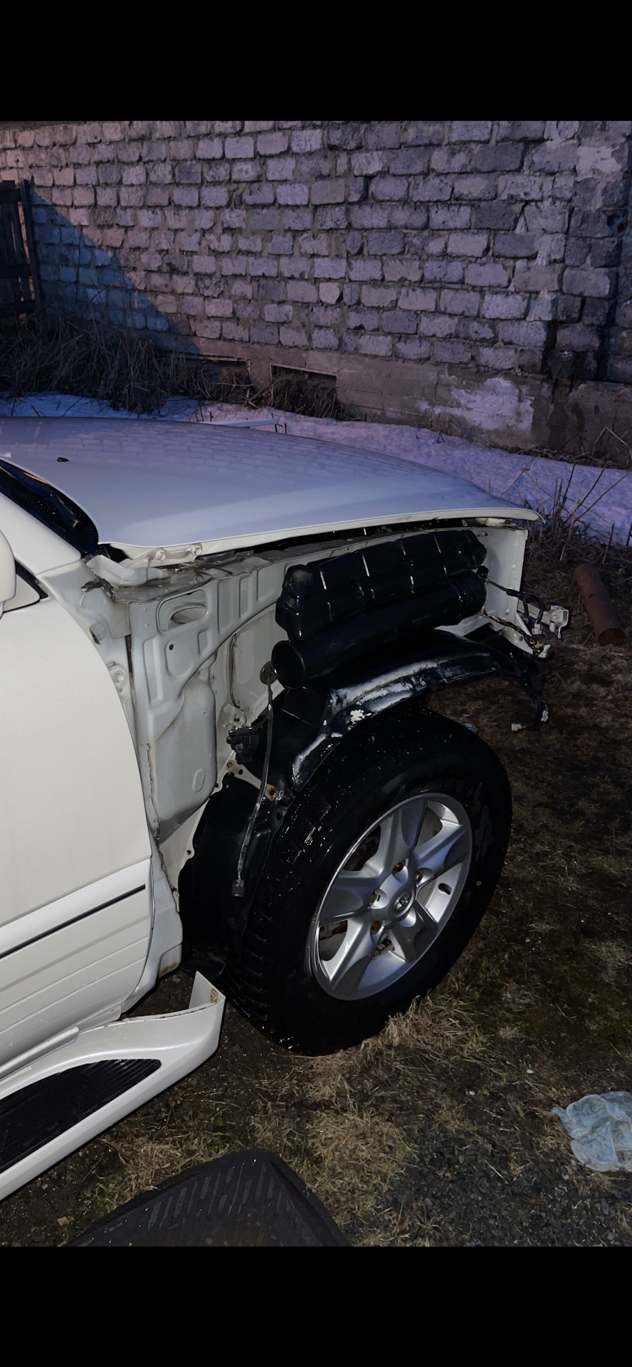 Восстановление — Toyota Land Cruiser 100, 4,7 л, 2005 года | кузовной ...