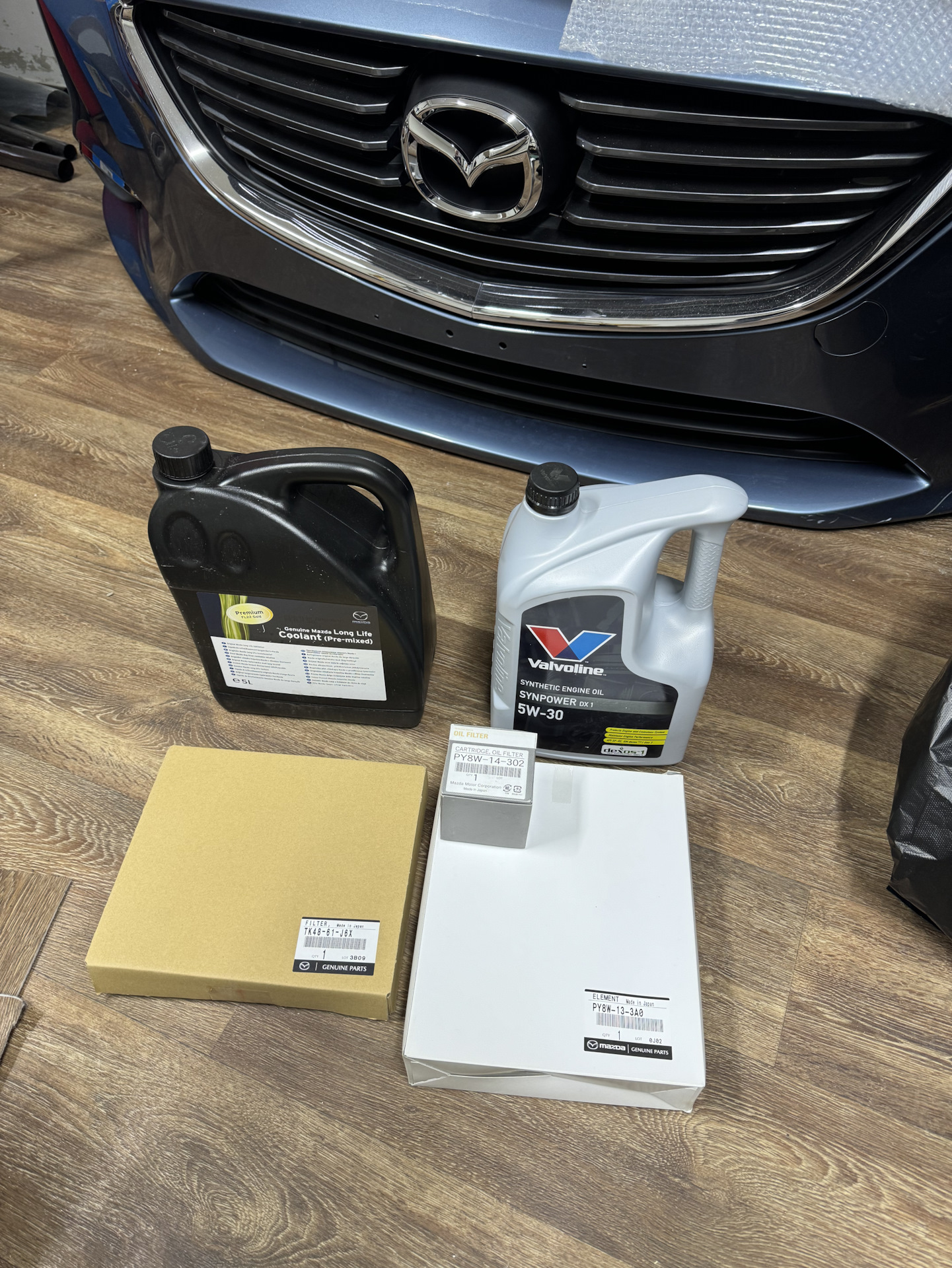 ТО и замена антифриза — Mazda CX-9 (2G), 2,5 л, 2018 года | плановое ТО ...