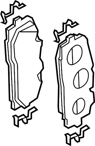 4M0698151BH Комплект тормозных колодок, дисковый тормоз VAG | Запчасти ...