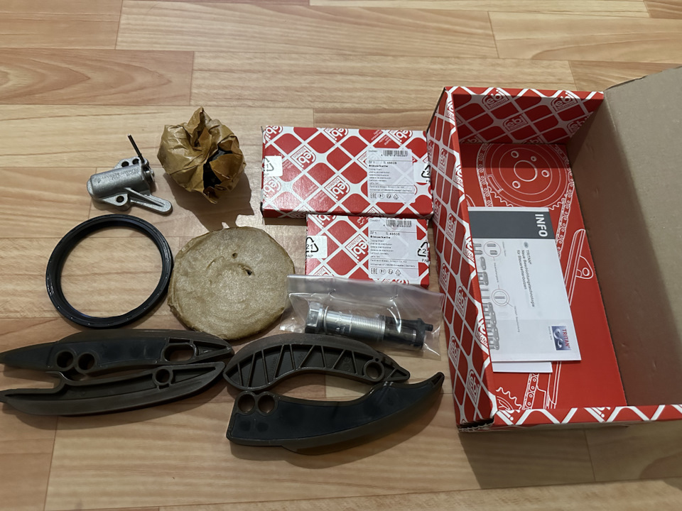 Замена ГРМ FEBI 102040 N47 — BMW X1 (E84), 2 л, 2011 года | визит на ...