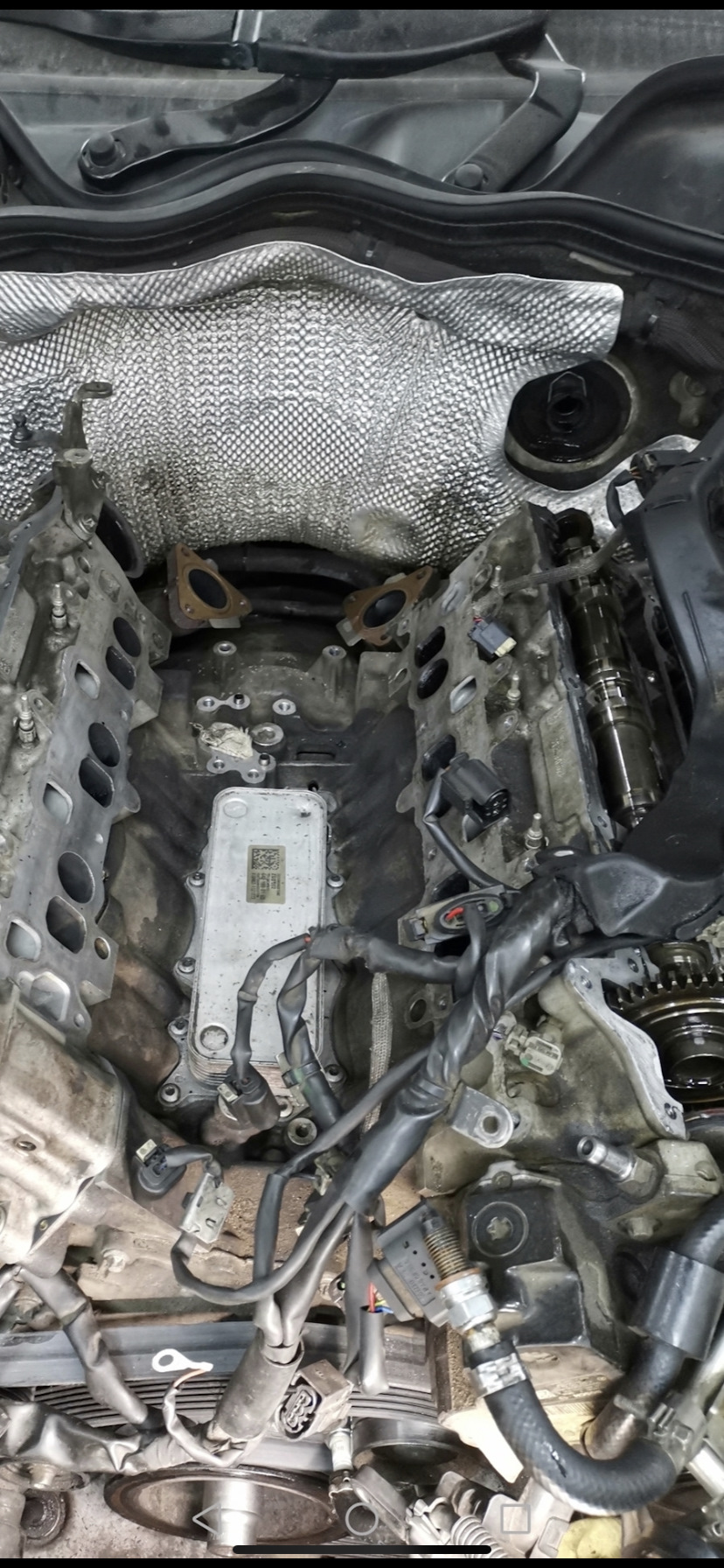 Замена сальников теплообменника ом642 — Mercedes-Benz GLK-Class (X204 ...