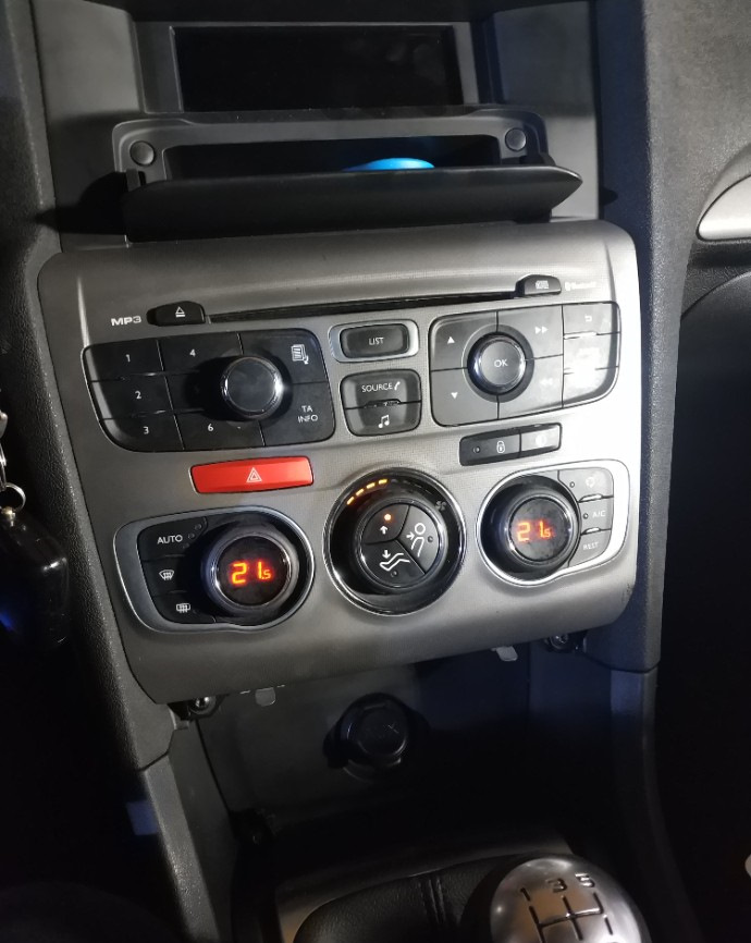 Установка климат-контроля (взамен кондиционера) — Citroen C4 L, 1,6 л ...