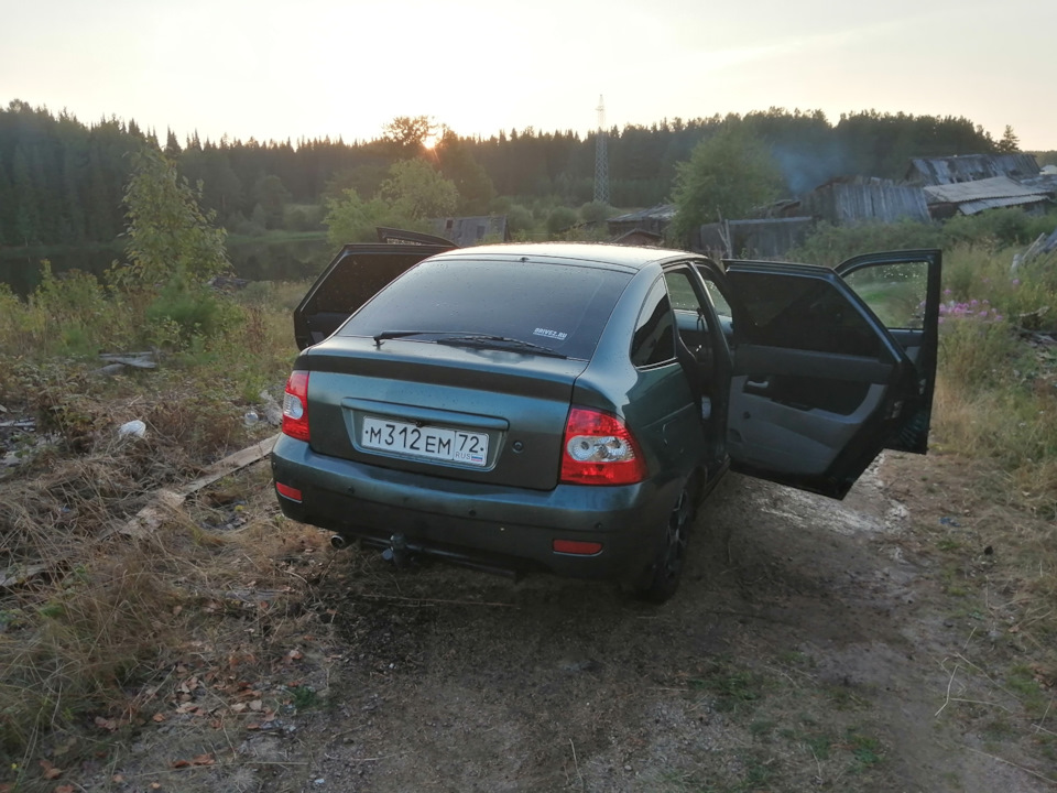 Снова в строю! — Lada Приора хэтчбек, 1,6 л, 2008 года | просто так ...