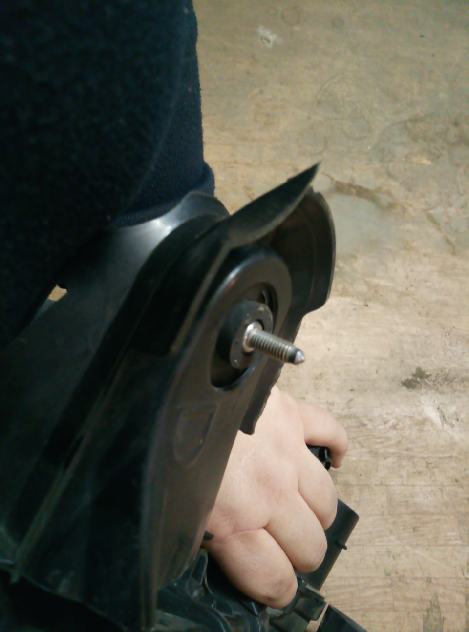 Крепление корпуса воздушного фильтра или немного лайфхака в ленту ...