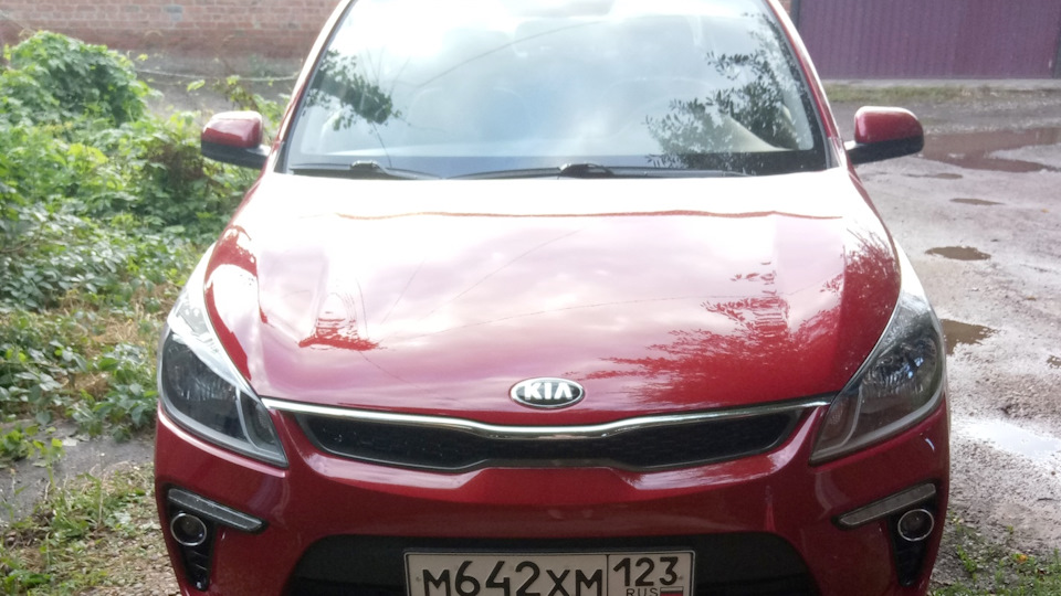 KIA Rio (4G) 1.6 бензиновый 2019 | Red Fury на DRIVE2
