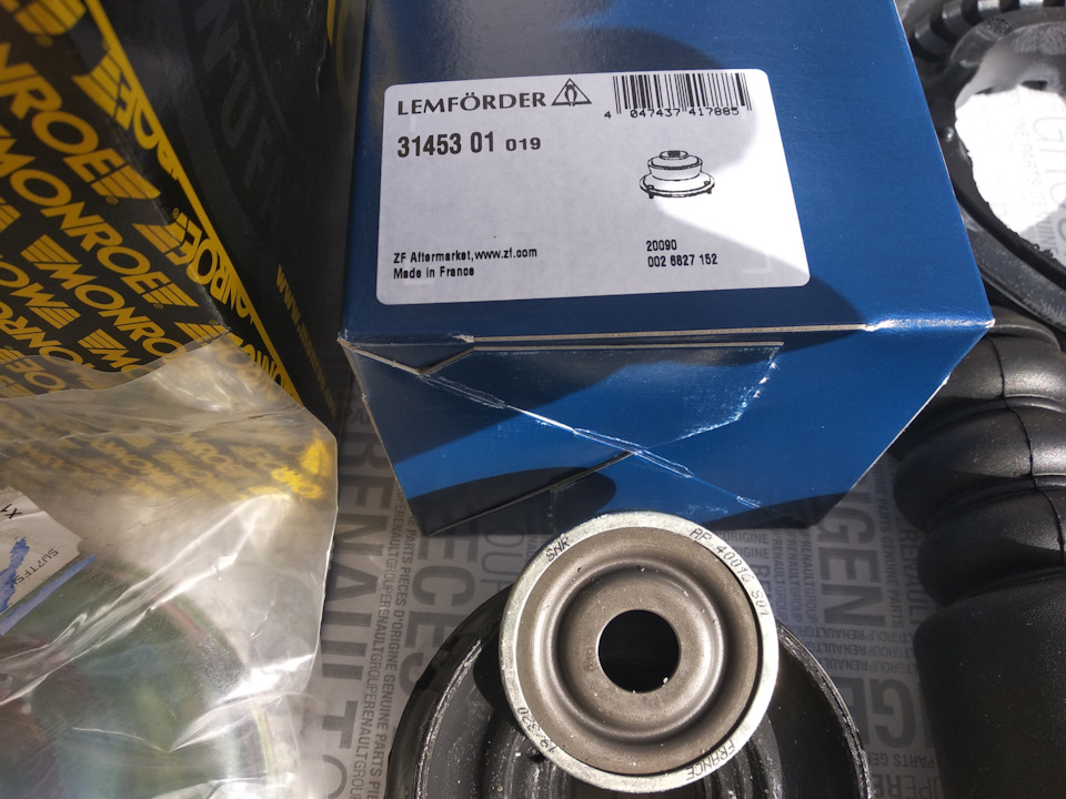 Замена передних амортизаторов, пружин и всего, что с этим связано ...