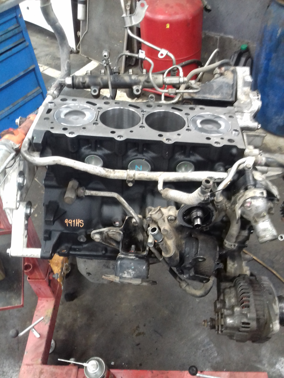 Замена ДВС по отзывной. — Mitsubishi Pajero Sport (2G), 2,5 л, 2011 ...