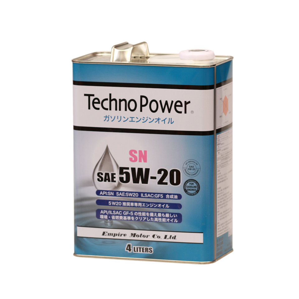 Лабораторный анализ Techno Power SN 5W20 — DRIVE2