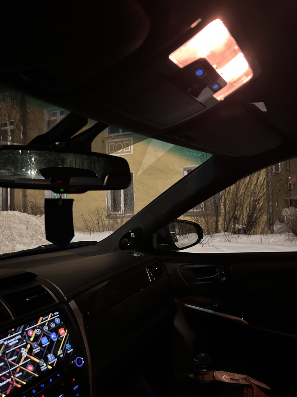 Лампочки в салон — Toyota Camry (XV50), 2,5 л, 2016 года | стайлинг ...