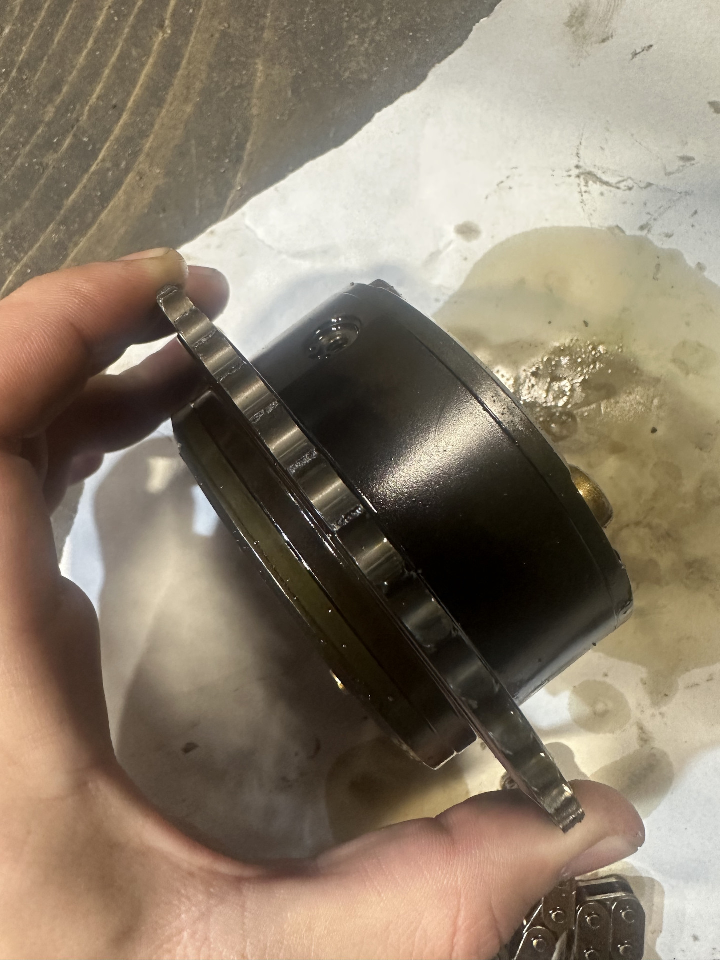 Замена цепи ГРМ — Mercedes-Benz SLK (R171), 1,8 л, 2006 года | плановое ...